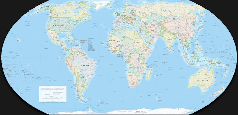 Lebewohl Web Mercator